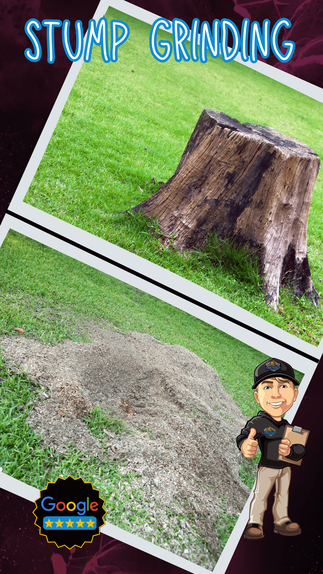 Stump Grinding - XTREME POSSIBILITY GRADING and MORE